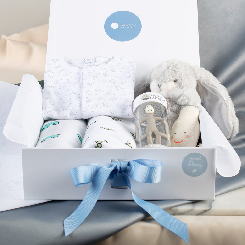 Buy Luxury Newborn Baby Gift Sets Unisex Hampers | The Baby Service